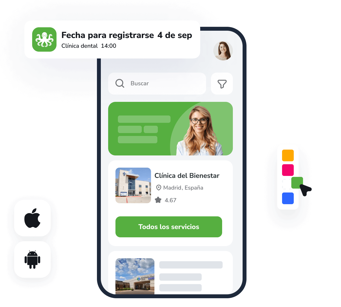Desarrollo de una aplicación móvil para clientes - EasyWeek